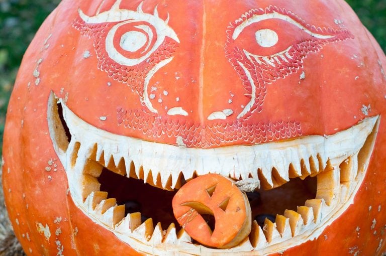 28 Funny/Scary Pumpkin Design Photos – Page 10