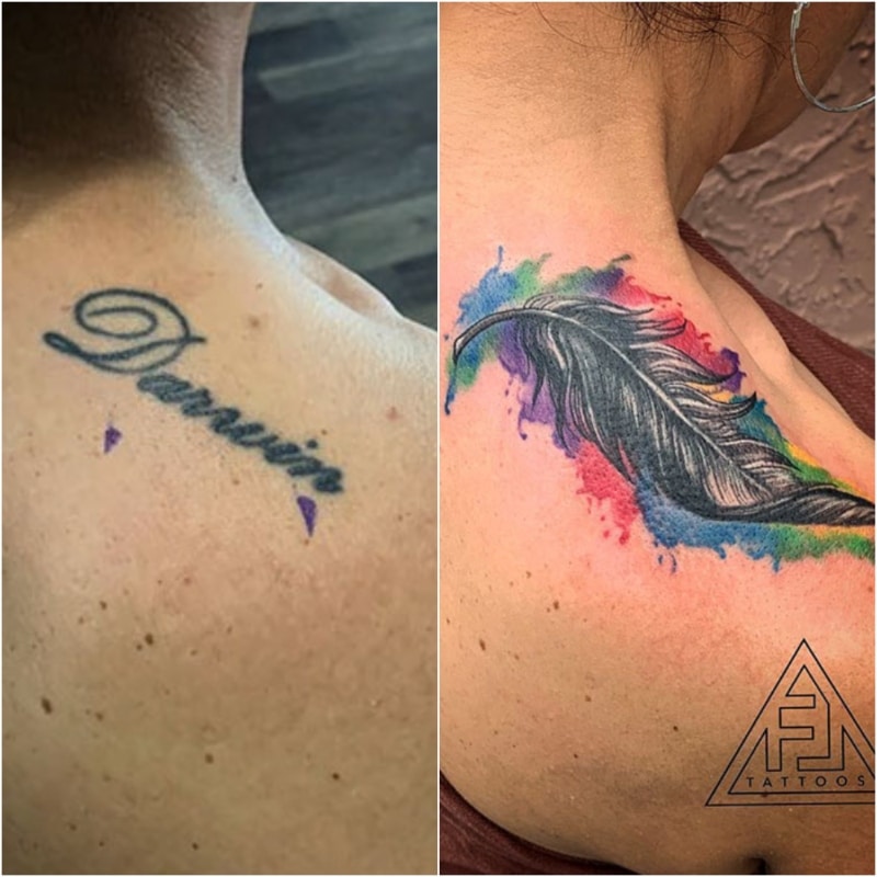 50+ Unique Ways people Covered Up Old Tattoos of Their Exes