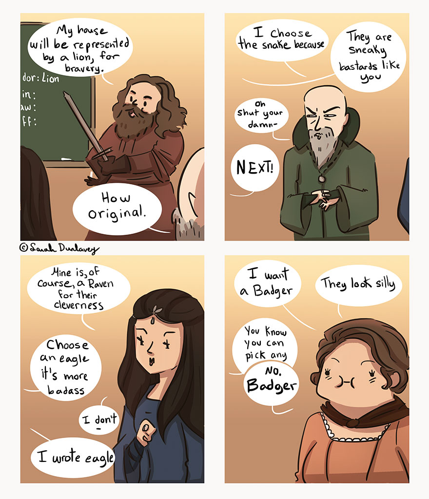 Comic Strips That Bring To Life The Harry Potter Universe and What ...