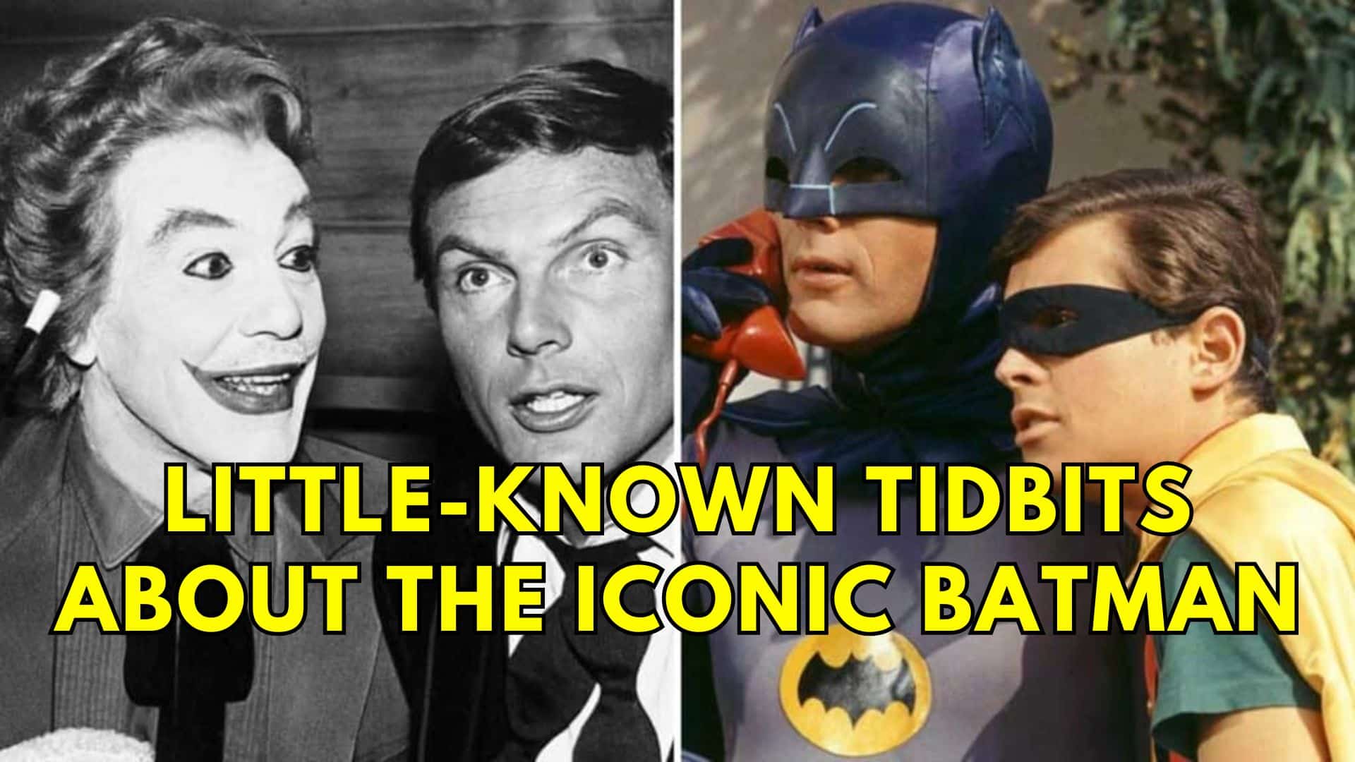 42 Trivia Items You Probably Didn’t Know About the Classic 1960s Batman ...