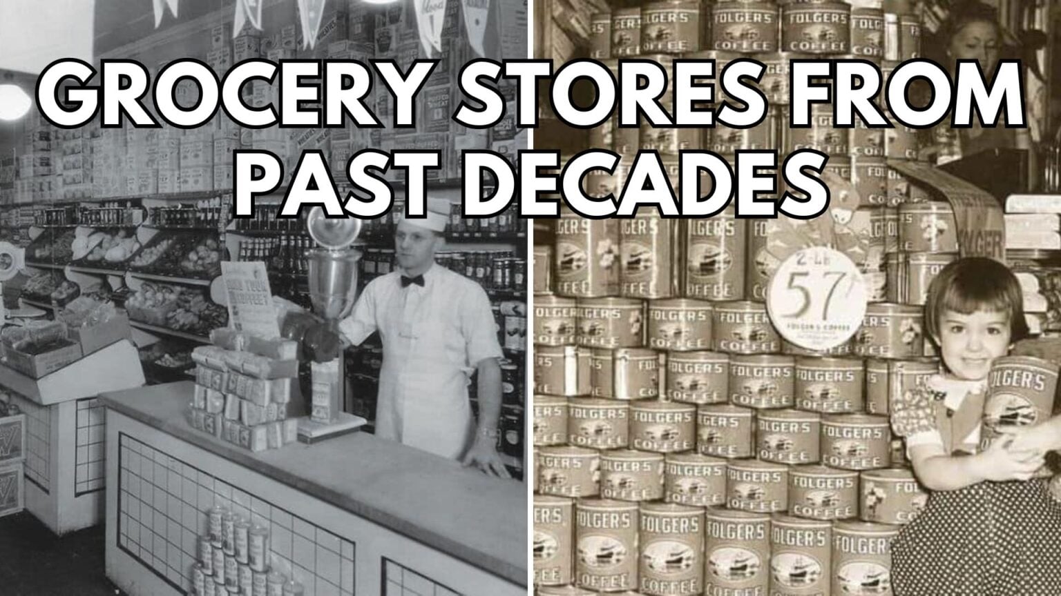 35 Vintage Photos of American Grocery Stores Dating Back to the 1800s