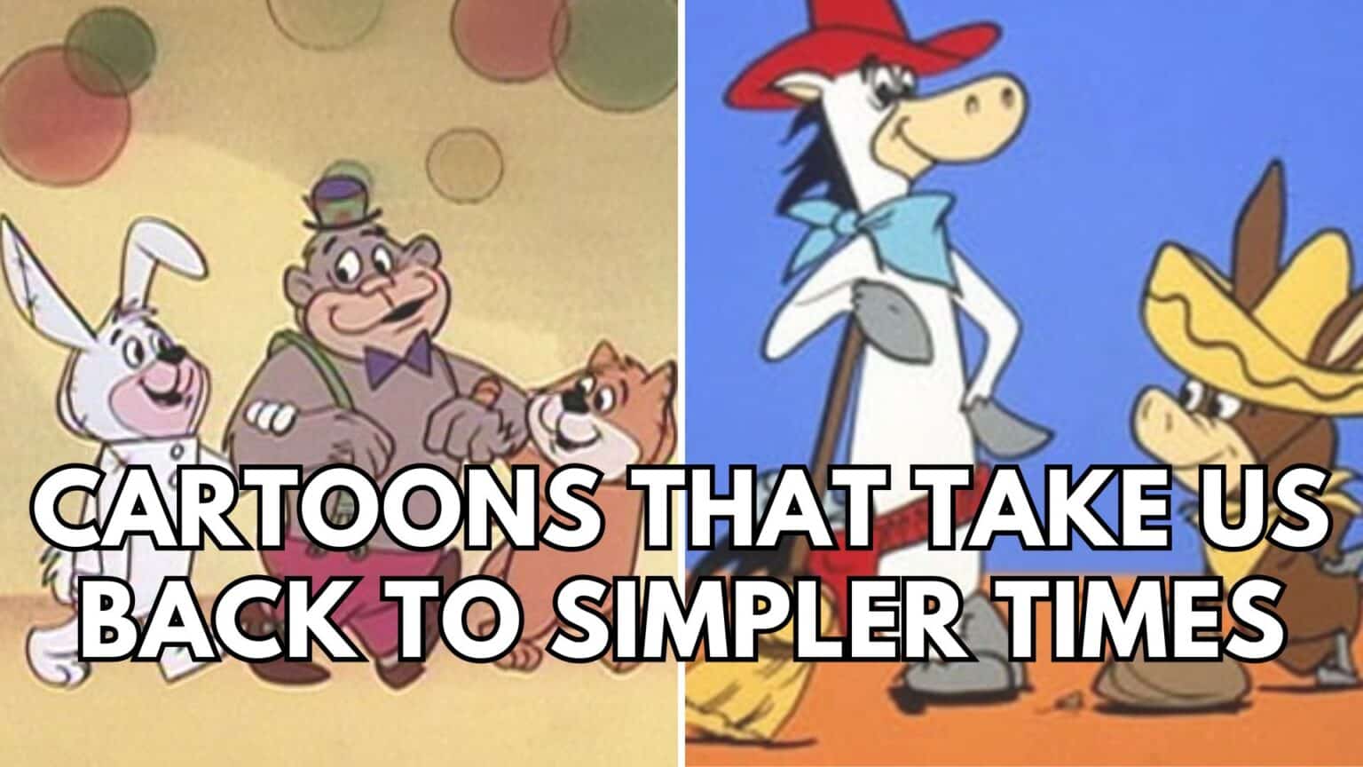 25 Cartoons from Past Decades That We All Miss