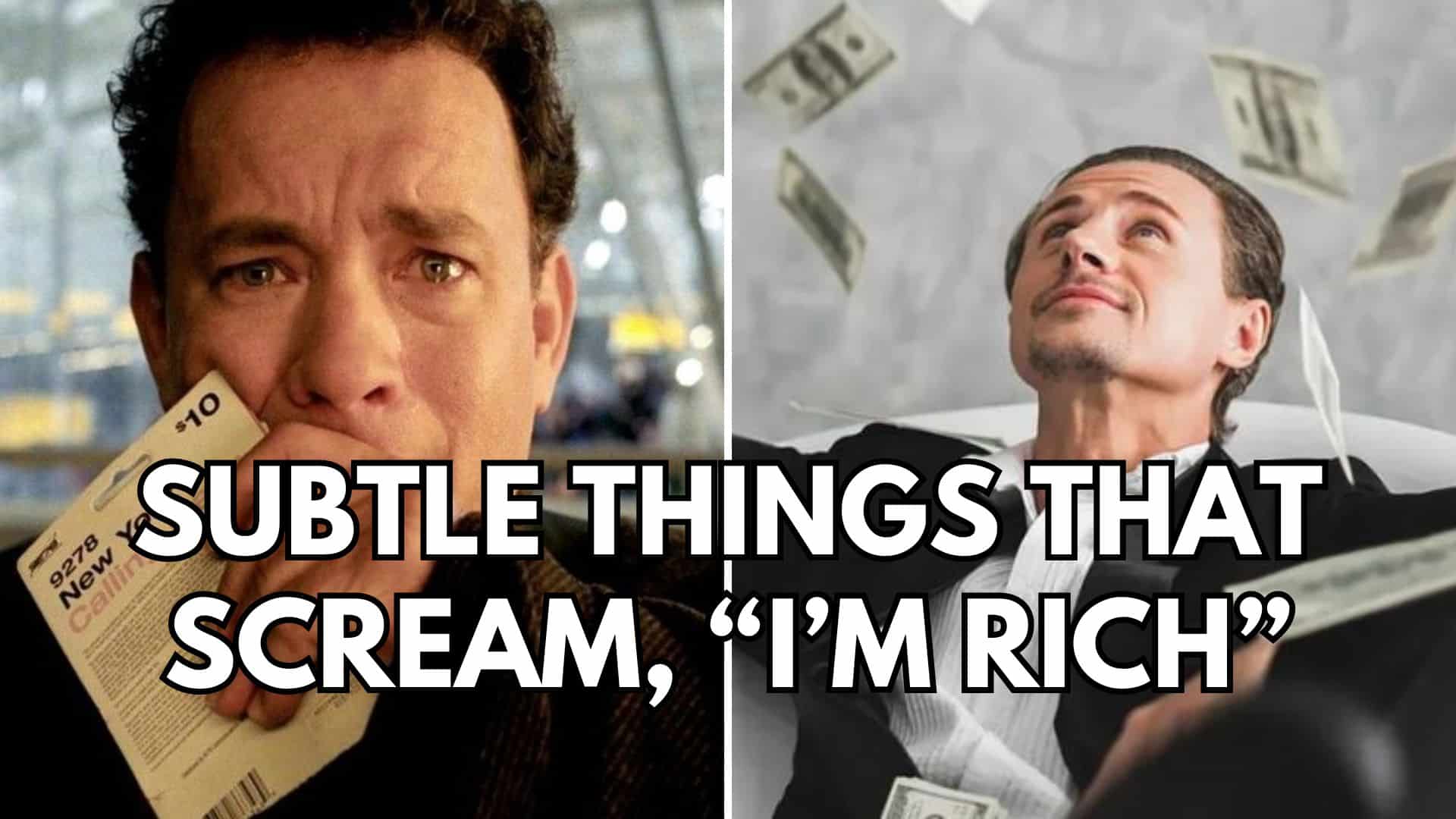 30 Things That Rich People Don’t Realize Are Rich People Luxuries