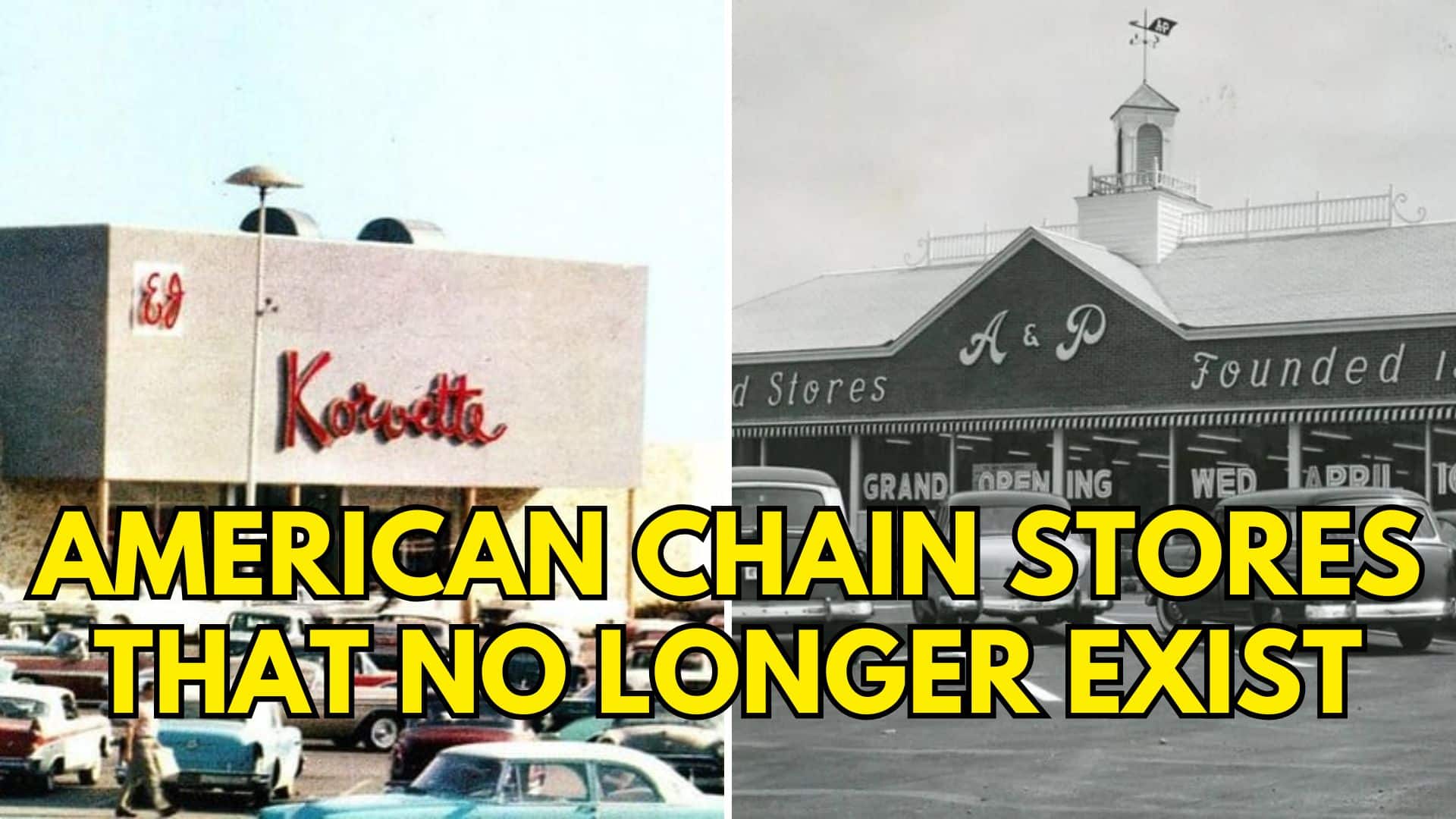 29 Chain Stores That Were Popular in the 70s But Don’t Exist Anymore