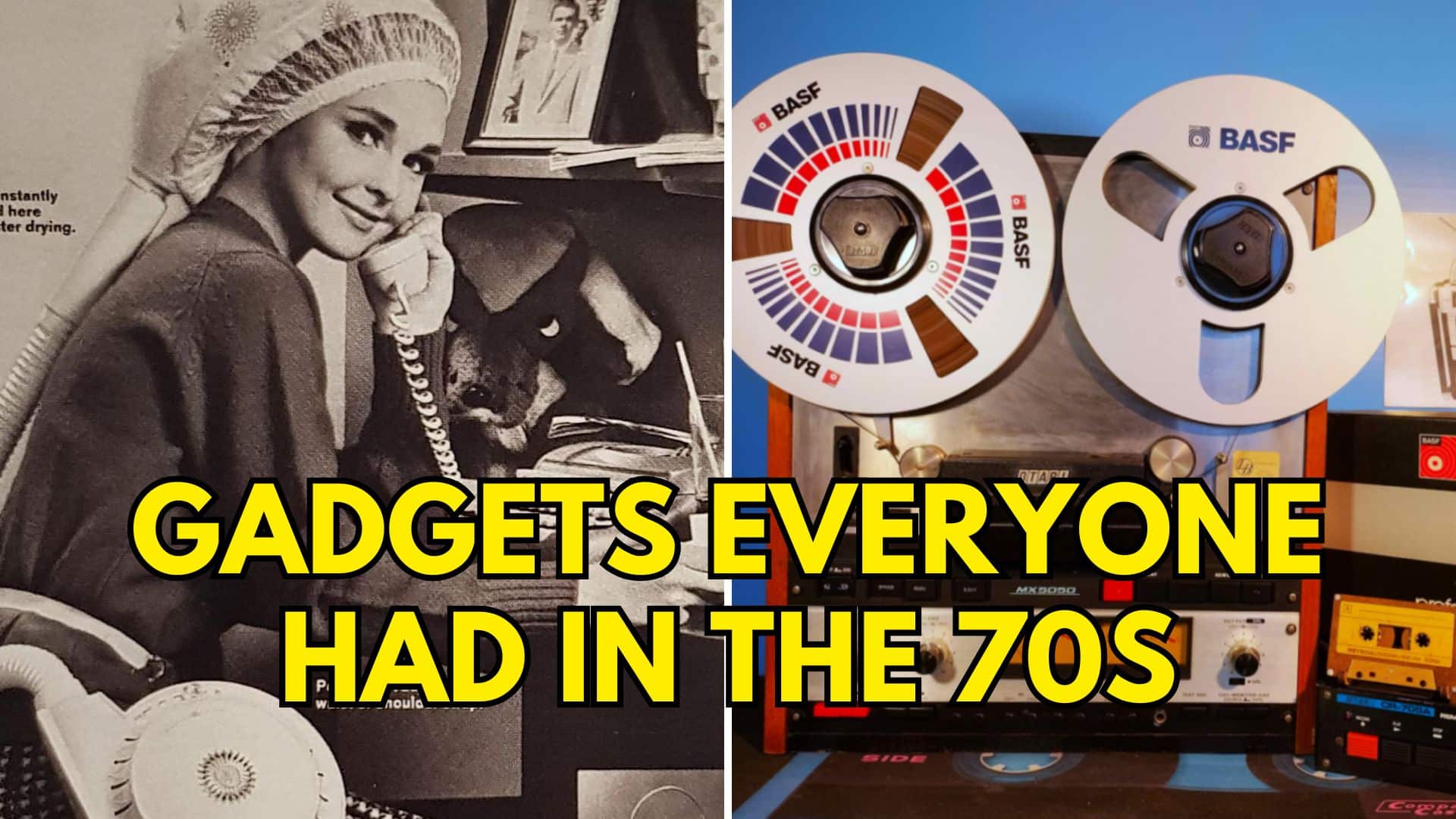 27 Forgotten Gadgets Everyone Used in the 1970s